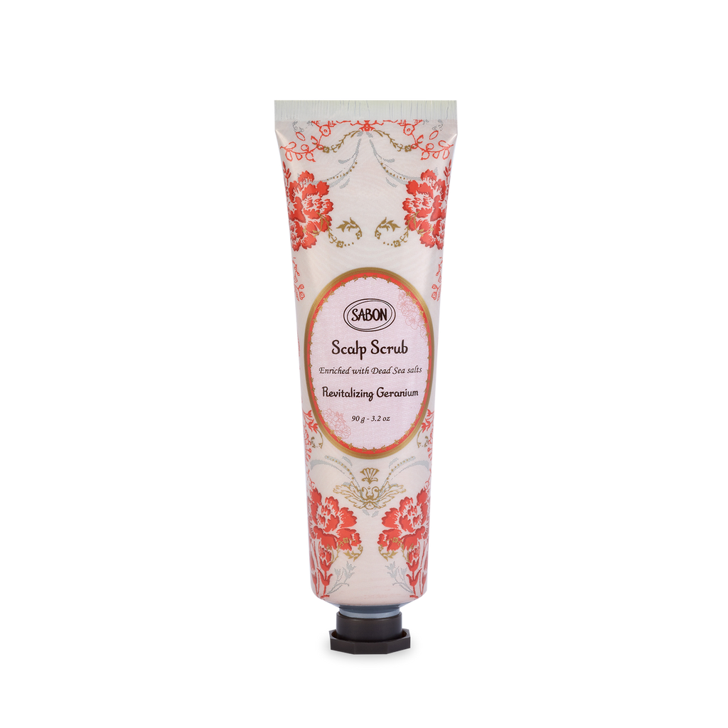 Gommage Cuir Chevelu - Géranium Revitalisant - 90g – SABON Europe