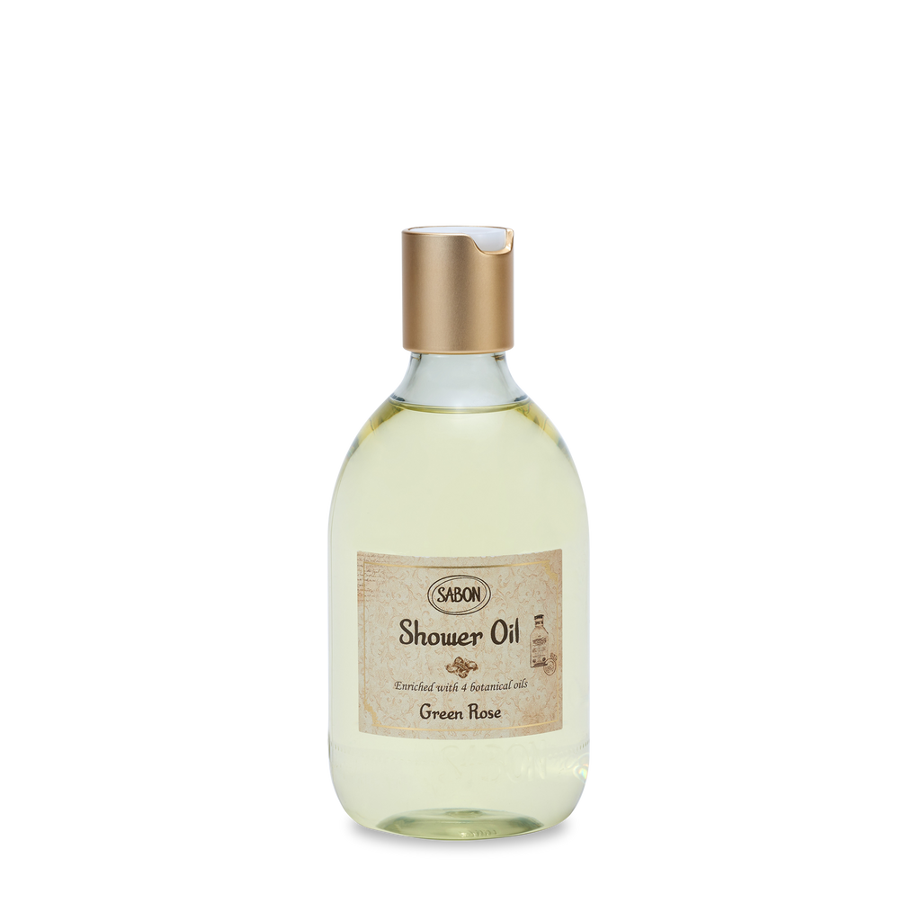 Doucheolie petfles Groene Roos 300ml – SABON Europe